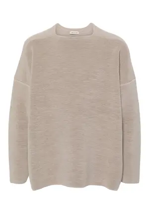 Fear Of God Ottoman Wool Ribbed Sweater - Neutrals