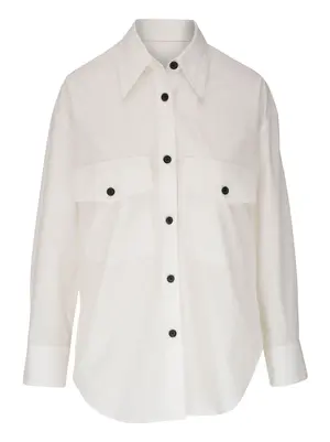 Khaite Mehmet Denim Shirt - White