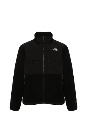 The North Face Logo-print Fleece Jacket - Black