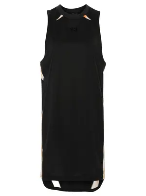 Y3 Rust Dye Tank Dress - Black