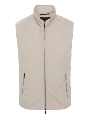 MOORER Senio Gilet - Neutrals