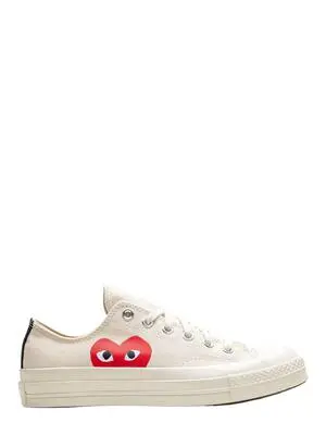 CONVERSE X Comme Des Garçons Play Chuck 70 Low Sneakers - White
