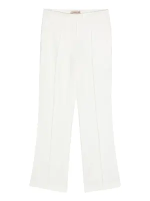 BLANCA VITA Pleomele Cropped Trousers - Neutrals