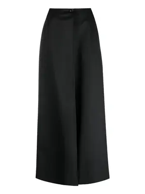 Givenchy Wrap-design High-waisted Skirt - Black