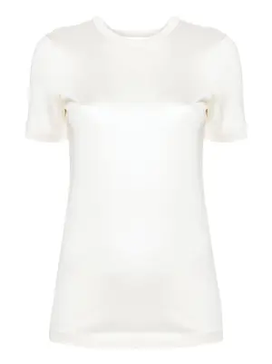 Loewe Anagram-embroidered T-shirt - Neutrals