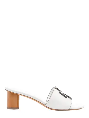 Tory Burch 55mm Ines Leather Sandals - White