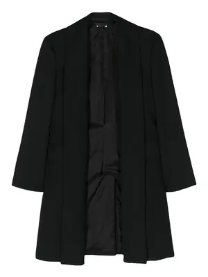 Comme Des Garçons Shawl-lapel Wool Blazer - Black