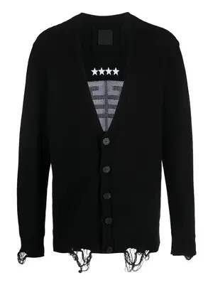 Givenchy 4g-motif Cotton Jumper - Black