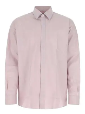 Fendi Long-sleeved Cotton Shirt - Purple