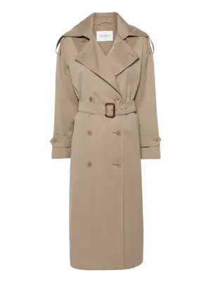 Max Mara Double-breasted Trench Coat - Neutrals