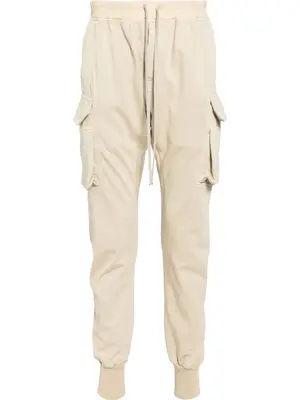 Rick Owens Mastodon Cut Cargo Track Pants - Neutrals