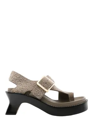Loewe Ease 90mm Sandals - Green