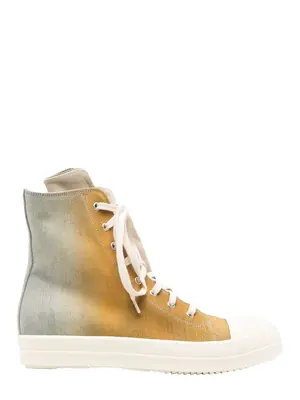 Rick Owens Gradient-effect Sneakers - Yellow
