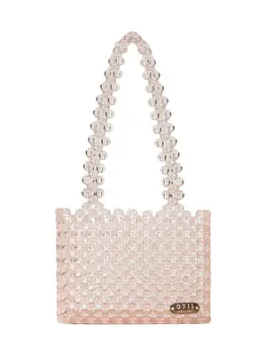 0711 TBILISI Maia Beaded Tote - Pink