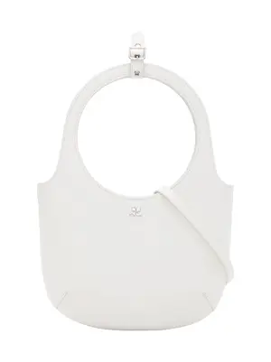 COURREGES Holy Leather Tote - White