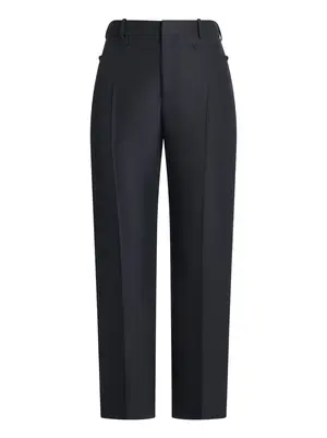 TOM FORD Tailored Straight-leg Trousers - Black