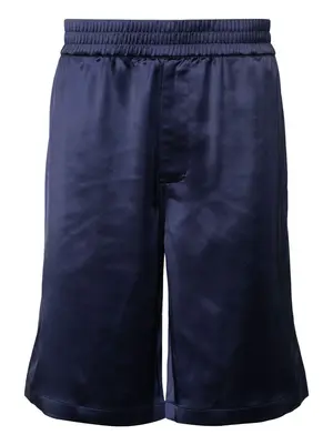 Axel Arigato Coast Satin Deck Shorts - Blue