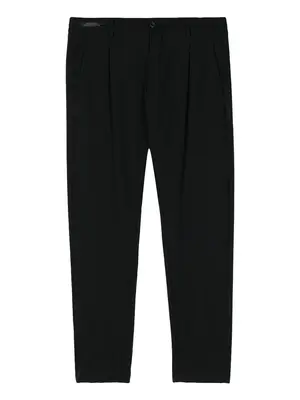 Paul & Shark Straight-leg Chino Trousers - Black