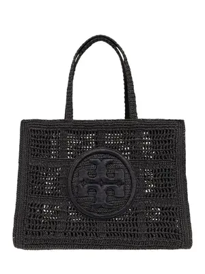 Tory Burch Ella Large Tote - Black