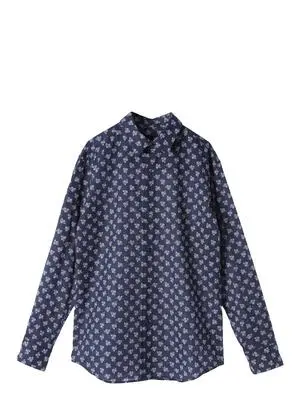 AGNÈS B. Thomas Floral-print Shirt - Blue