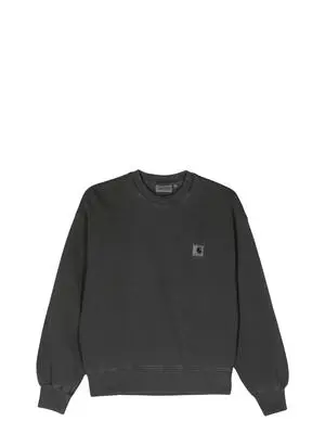 Carhartt Work In Progress Nelson Cotton Sweatshirt - Grey
