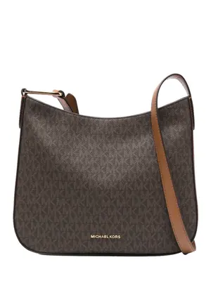 Michael Kors Kensington Signature Cross Body Bag - Brown