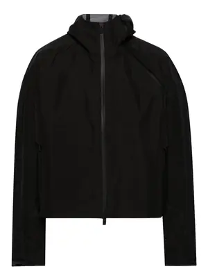 HELIOT EMIL Decorative-zips Hooded Jacket - Black