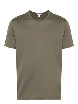 Sunspel Cotton Jersey T-shirt - Green