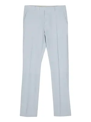 Paul Smith Tailored Linen Trousers - Blue