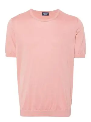 DRUMOHR Fine-knit T-shirt - Pink