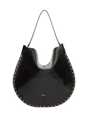 Isabel Marant Oskan Hobo Soft Bag - Black