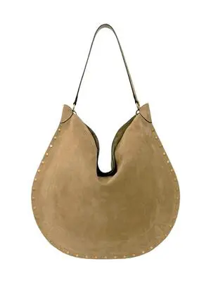Isabel Marant Oskan Hobo Soft Bag - Taupe