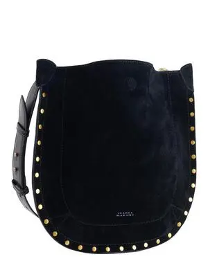 Isabel Marant Oskan Soft Shoulder Bag - Black