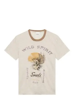 Isabel Marant Honore T-shirt - Ecru/sand
