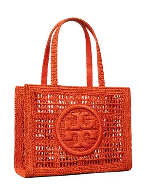 Tory Burch Tory Burch Small Ella Hand-Crocheted Tote Samba