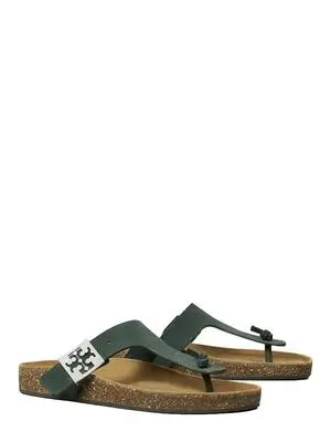 Tory Burch Mellow T-strap Sandal - Warm Teal/light Teak