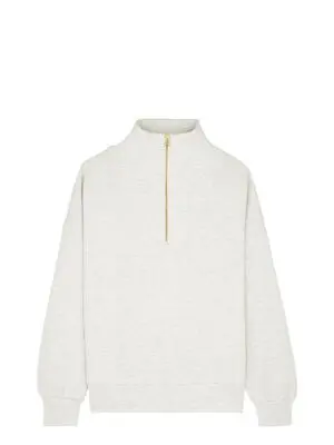 Varley Hawley Half-zip Sweatshirt - Ivory