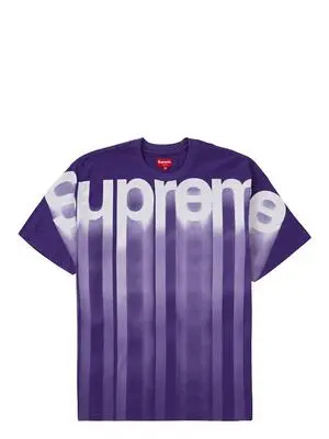 Supreme Bleed Logo Short Sleeve Top - Purple