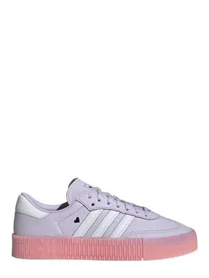 Adidas Sambarose Valentine's Day Sneakers - Purple Tint/footwear White/glory Pink
