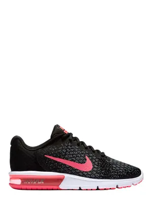 Nike Air Max Sequent 2 Black/vivid Pinkone-colorwolf Greyone-colorwhite
