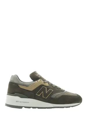 NEW BALANCE 997 Athletic Sneakers - Khaki/grey