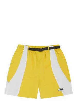 CORTEIZ Belted Spring Shorts Yellow