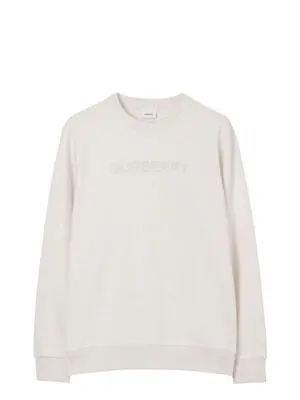 Burberry Logo Sweatshirt - Beige