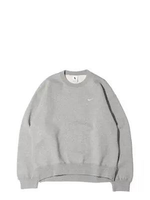 Nike Nikelab Fleece Crew - Dark Grey Heather