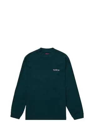 Supreme Long Sleeve Mock Neck Top - Dark Green