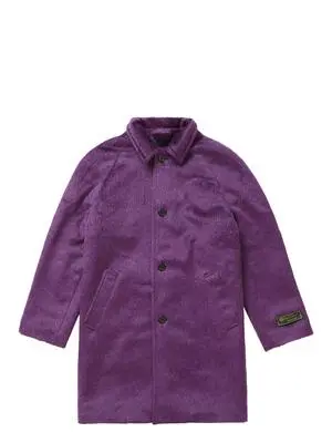 Supreme Alpaca Overcoat - Purple