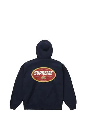 Supreme Crown Hooded Sweatshirt - Navy Blue