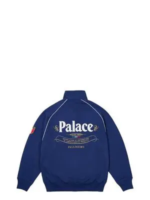 PALACE Italia Zip Funnel - Navy Blue