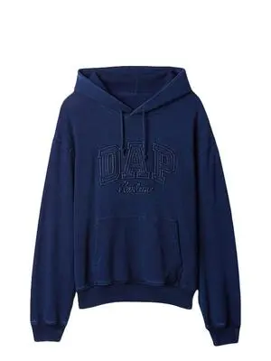 Gap X Dap Denim Logo Hoodie - Dark Indigo