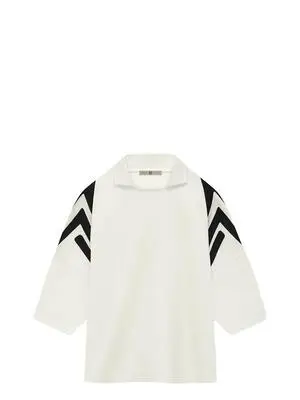 Fear Of God Goalie Jersey - Crew White
